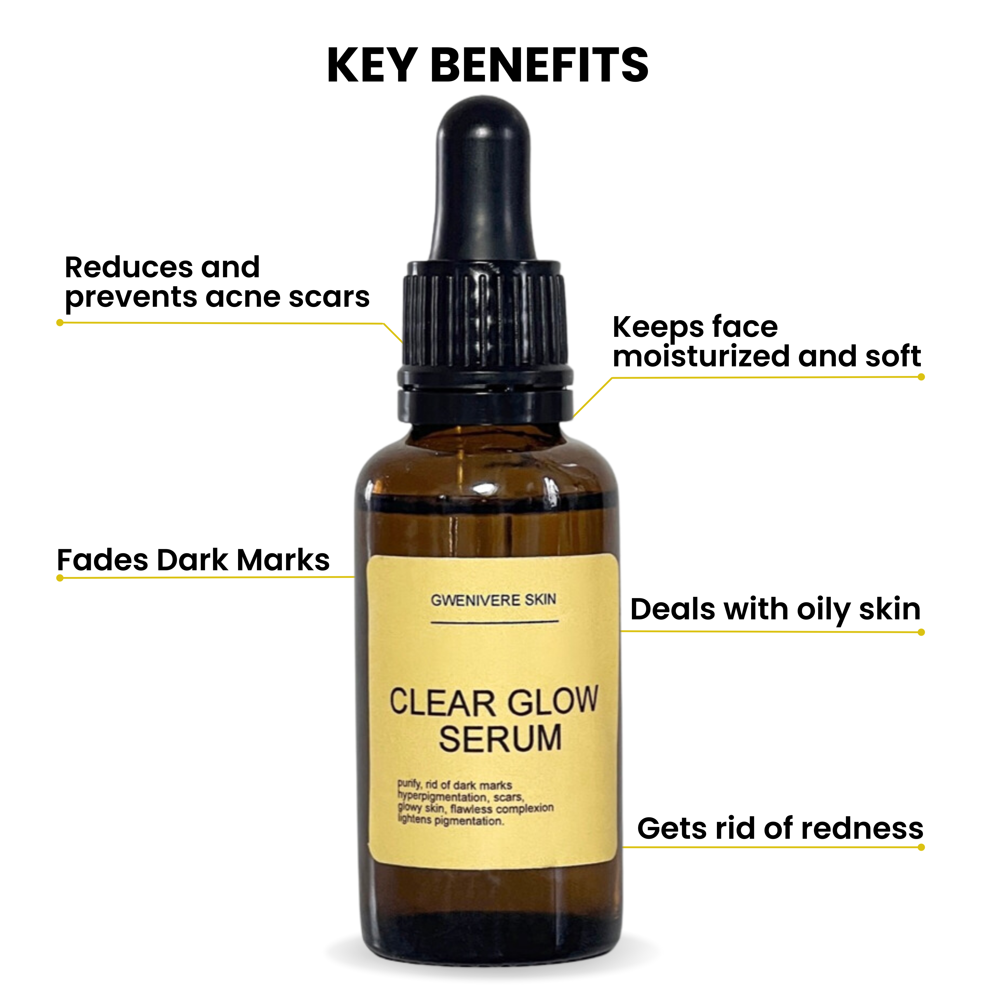 Clear glow serum – Gwenivere Skin