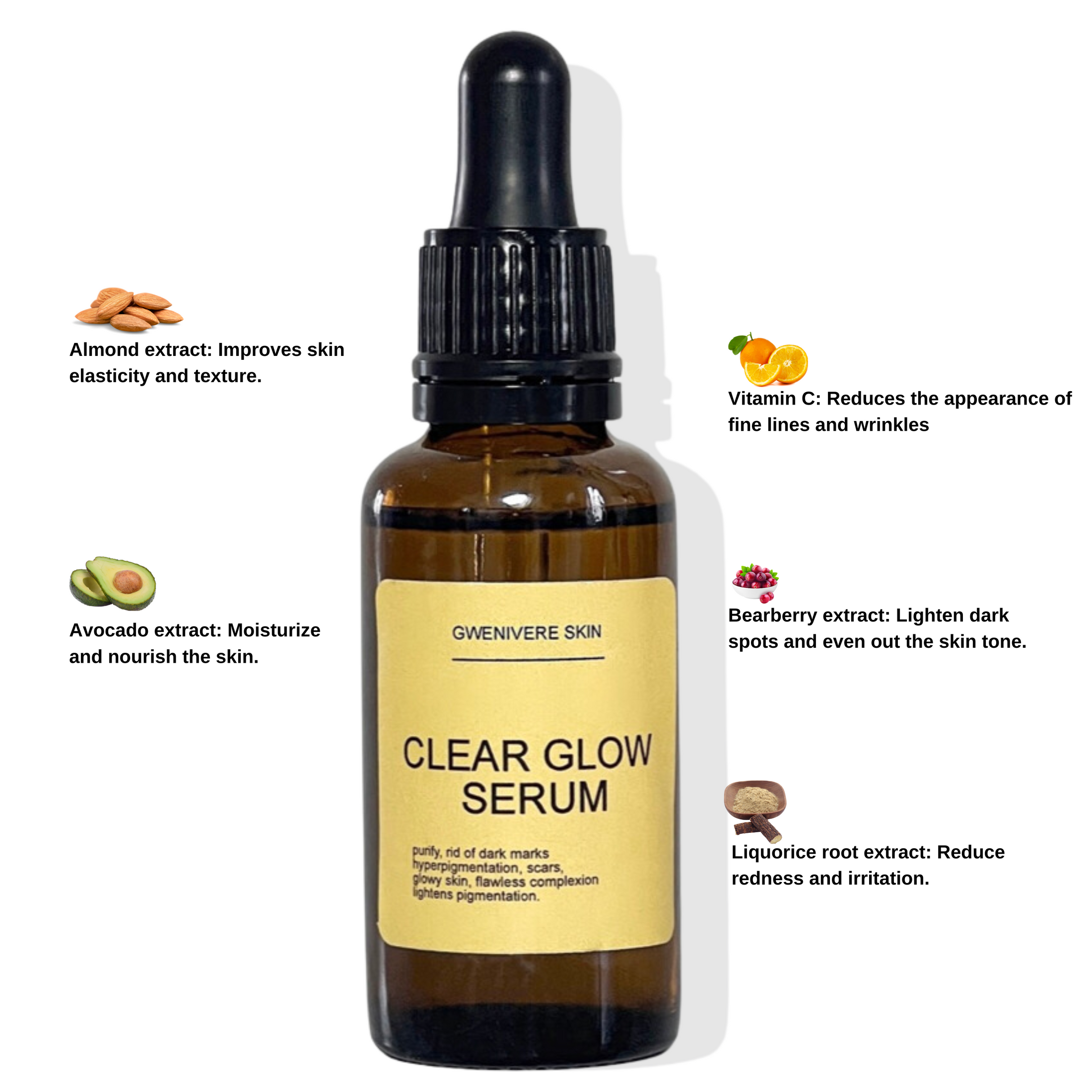 Clear glow serum – Gwenivere Skin